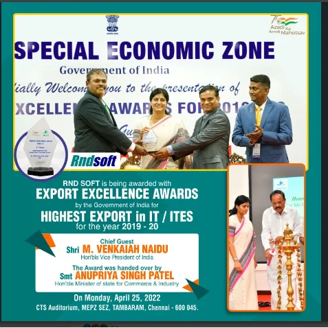 Awards and Accomplishments | RND Softech